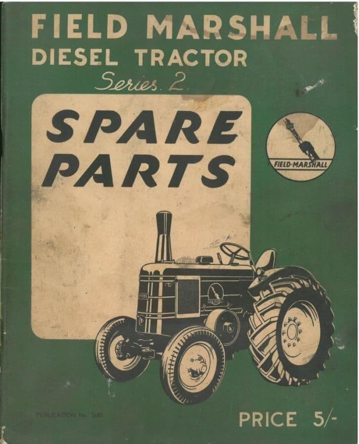 Field Marshall Tractor MK1 & 2 - Series 2 Parts Manual