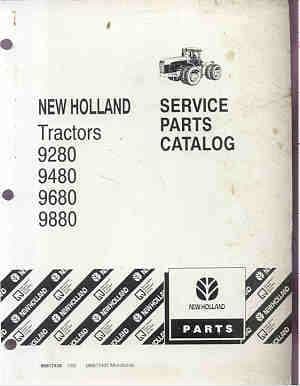 Ford New Holland Versatile 9280 9480 9680 9880 Tractor Parts Manual