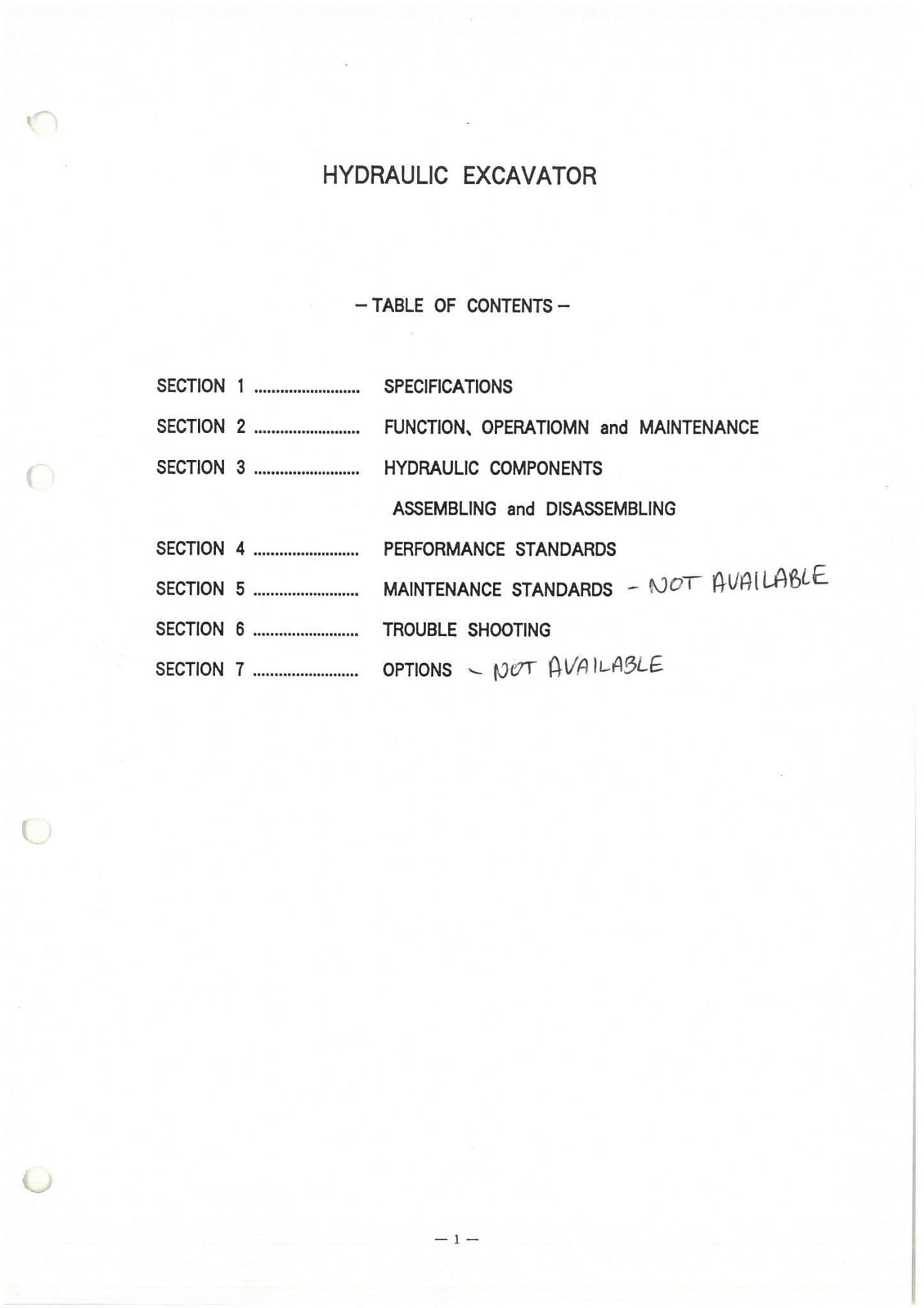 IHI Hydraulic Excavator IS-40G IS-40G2 IS-40G3 IS-50G IS-50G2 IS-50G3 Workshop Service Repair Manual