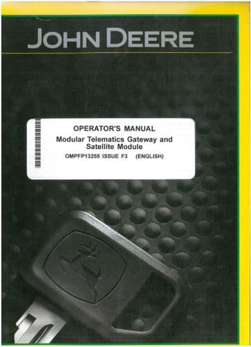 John Deere Tractor Modular Telematics Gateway & Satellite Module JDLink ...
