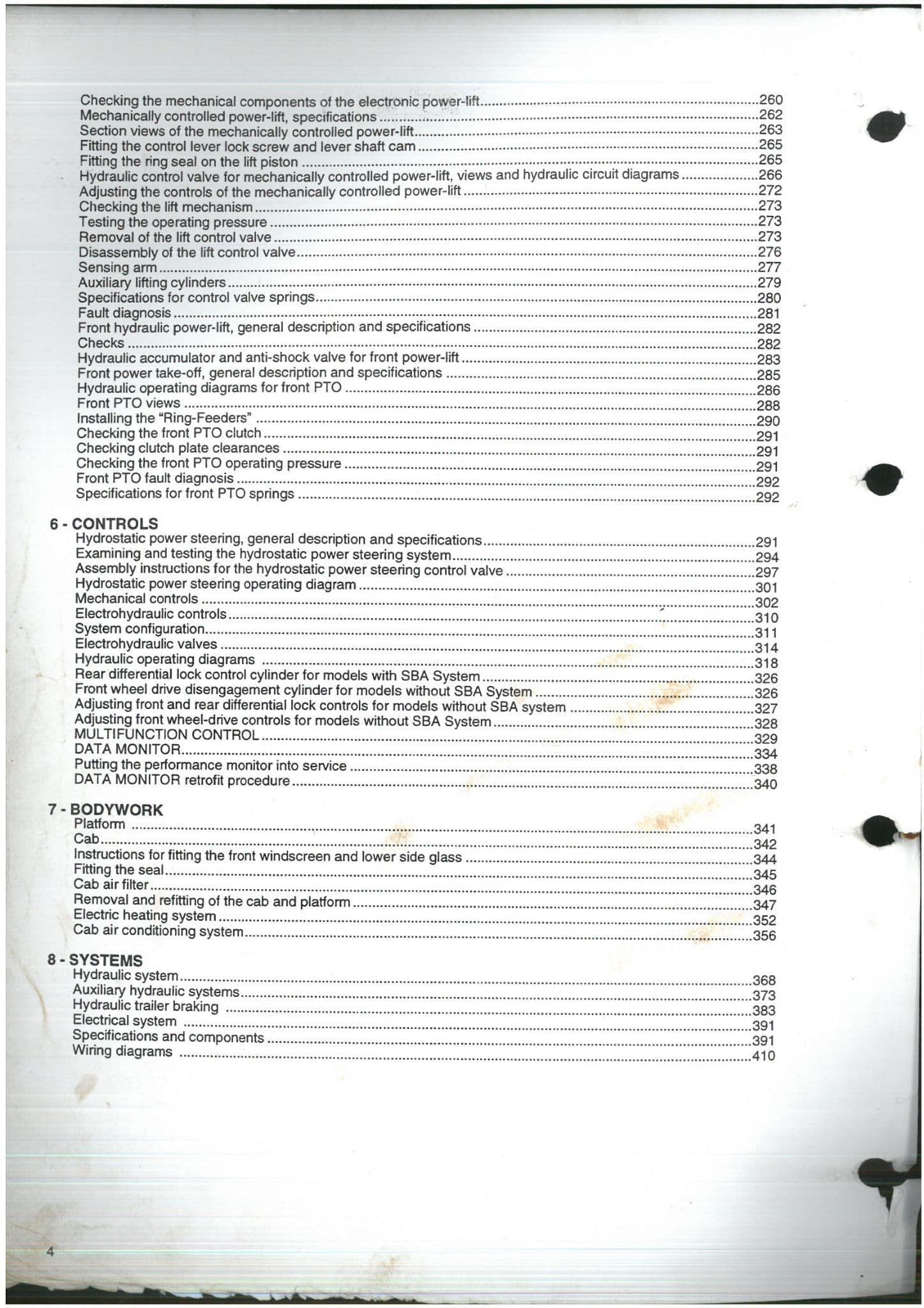 Lamborghini Tractor 850 950 1050 1060 Premium Workshop Service Manual