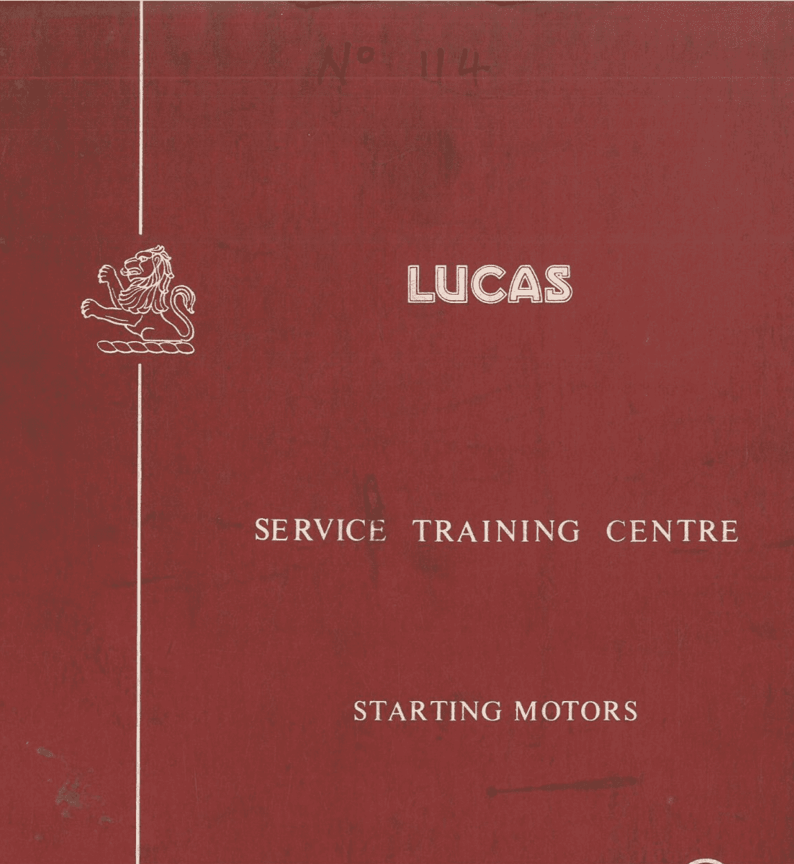 Lucas Starting Motors Service Manual