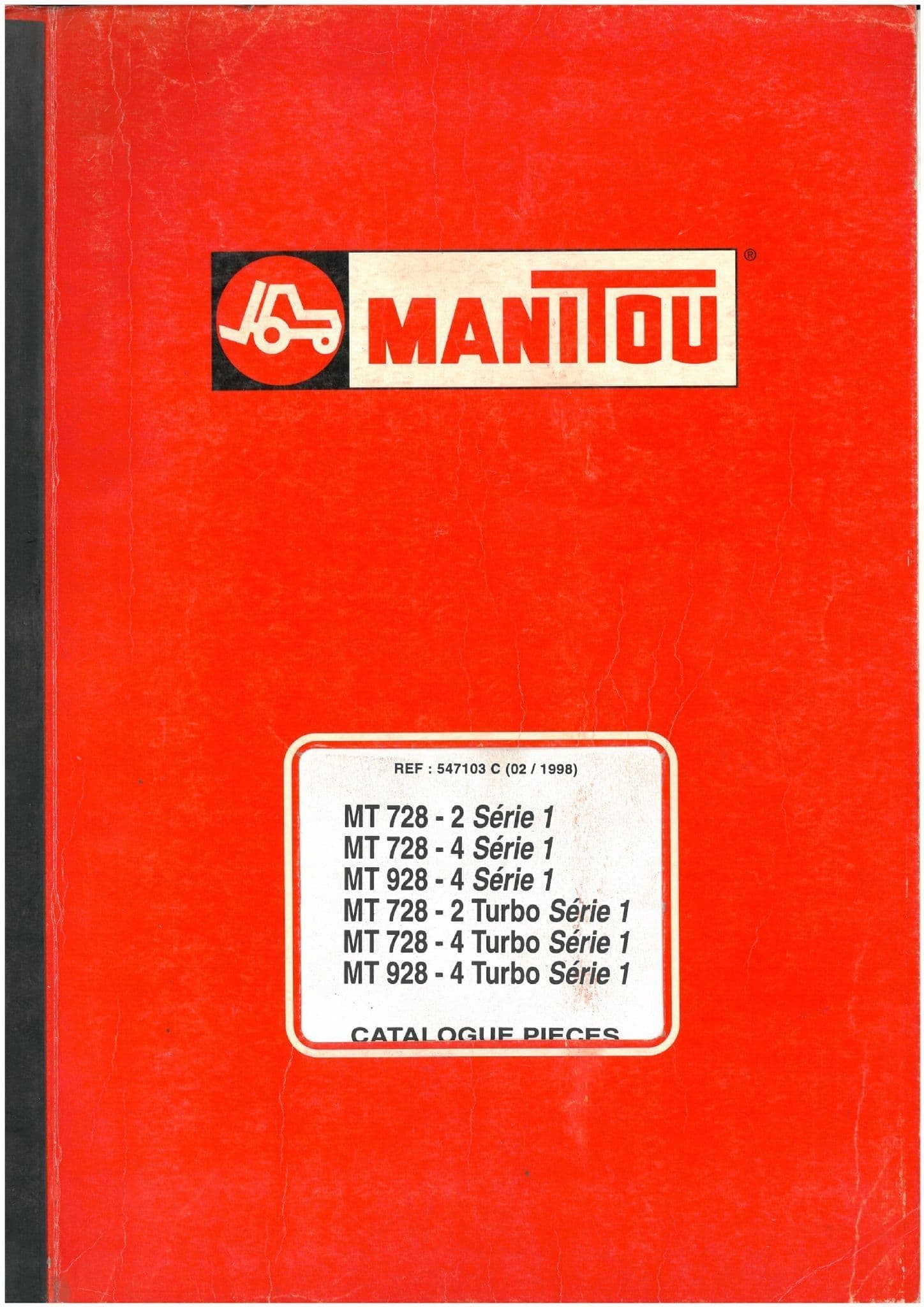 Manitou Maniscopic Telescopic Handler MT728-2 MT728-4 MT928-4 & Turbo ...