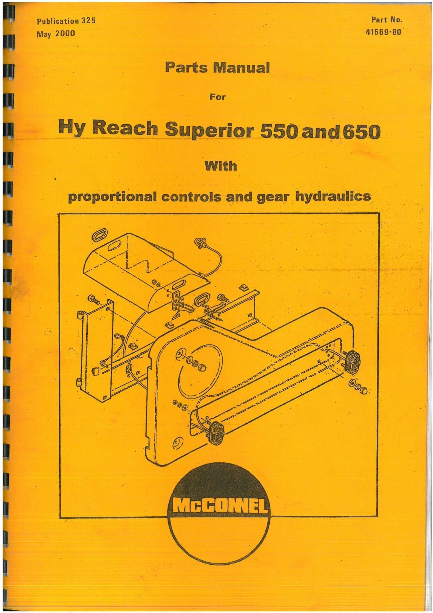 McConnel Hy Reach Superior 550 & 650 With Proportional Controls & Gear ...