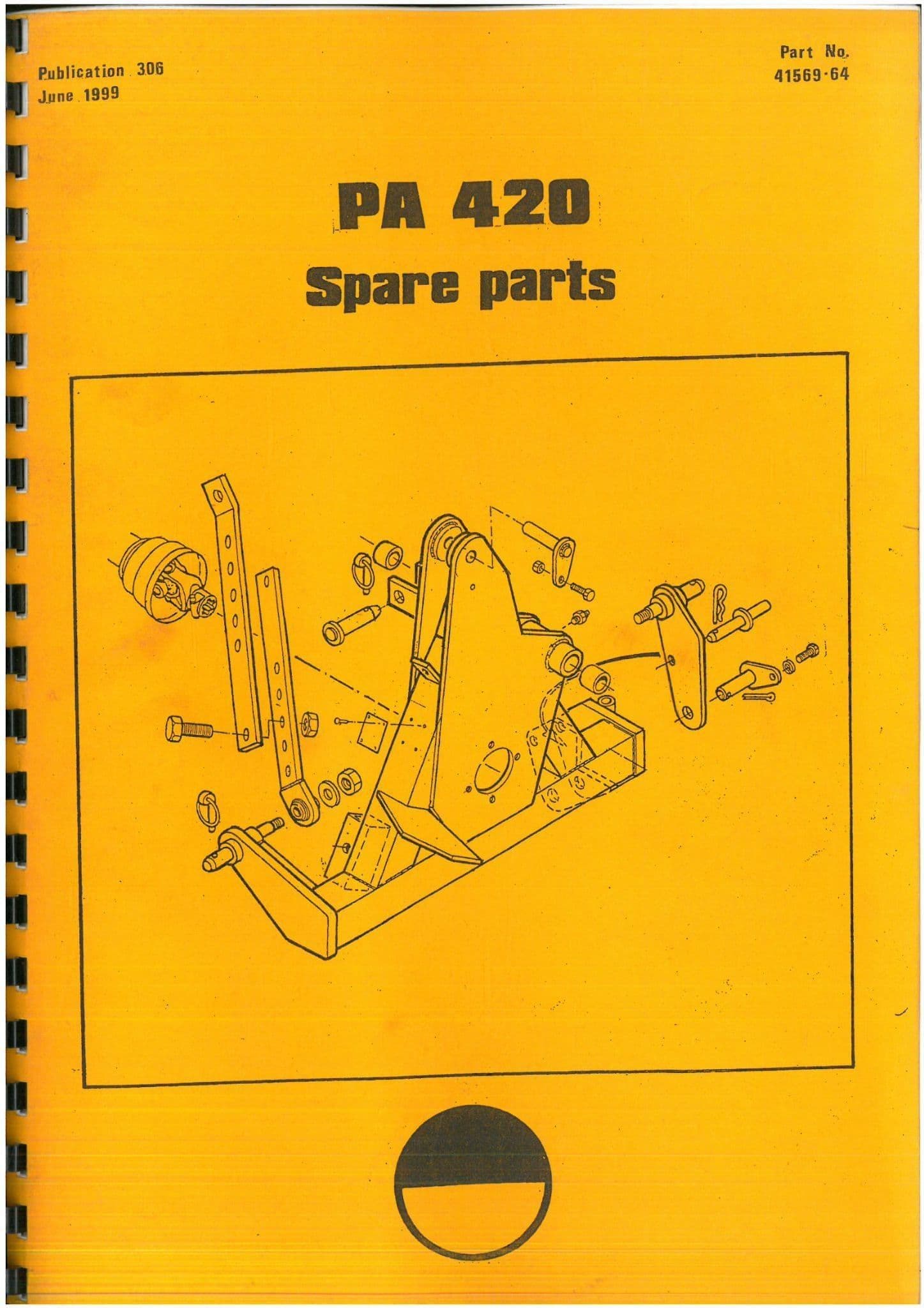 McConnel Power Arm Hedgetrimmer PA 420 Parts Manual - PA420