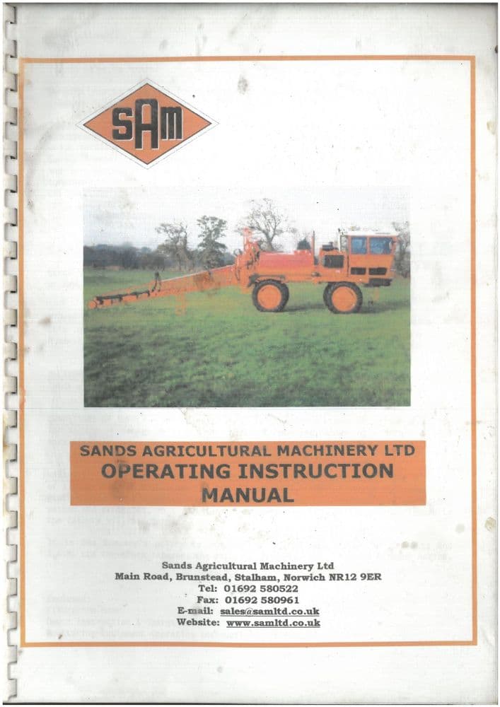 SAM - Sands Agricultural Machinery - Forward Control Hydrostatic Crop ...