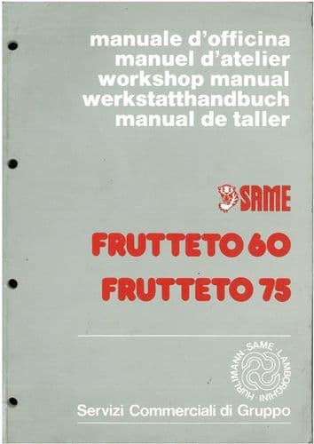 Same Tractor Manuals