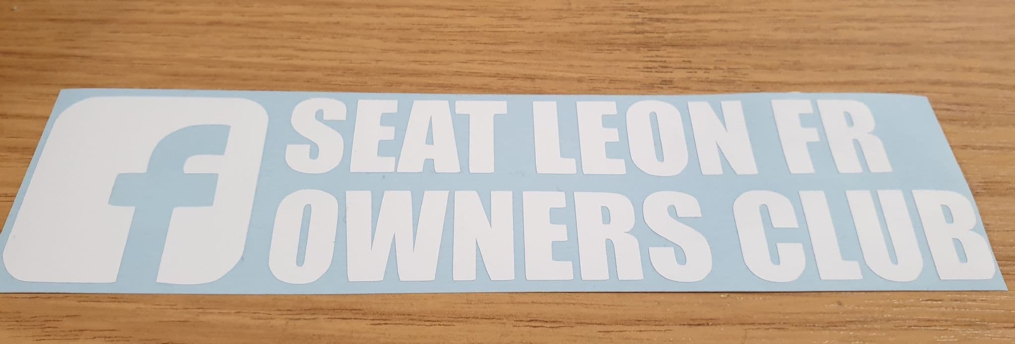 2 x FR Owners Club Sticker - MINI Sticker