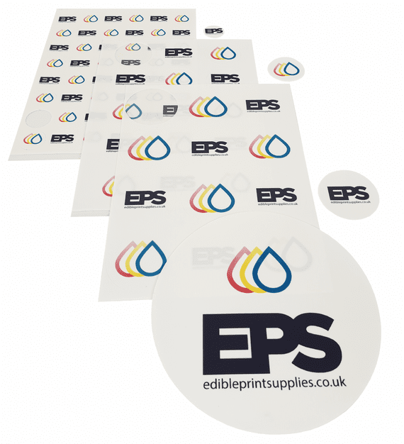 2 inch (5cm) Pre Cut Round Edible Icing Sheets for Edible Printing ...