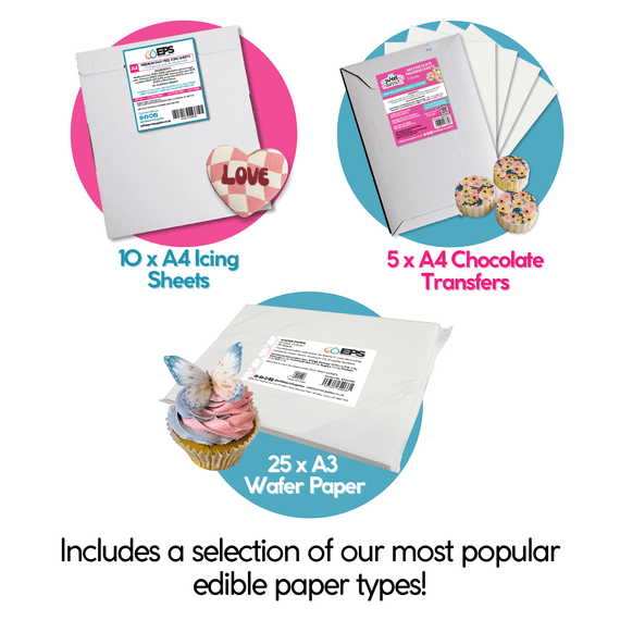 A3/A4 Canon TS9550a Edible Printer Kit Pro - Starter Bundle