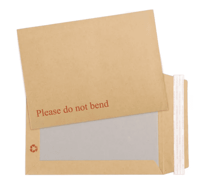 A4 / C4 Lightweight Hard Board Backed Envelopes - 125 Envelopes ...