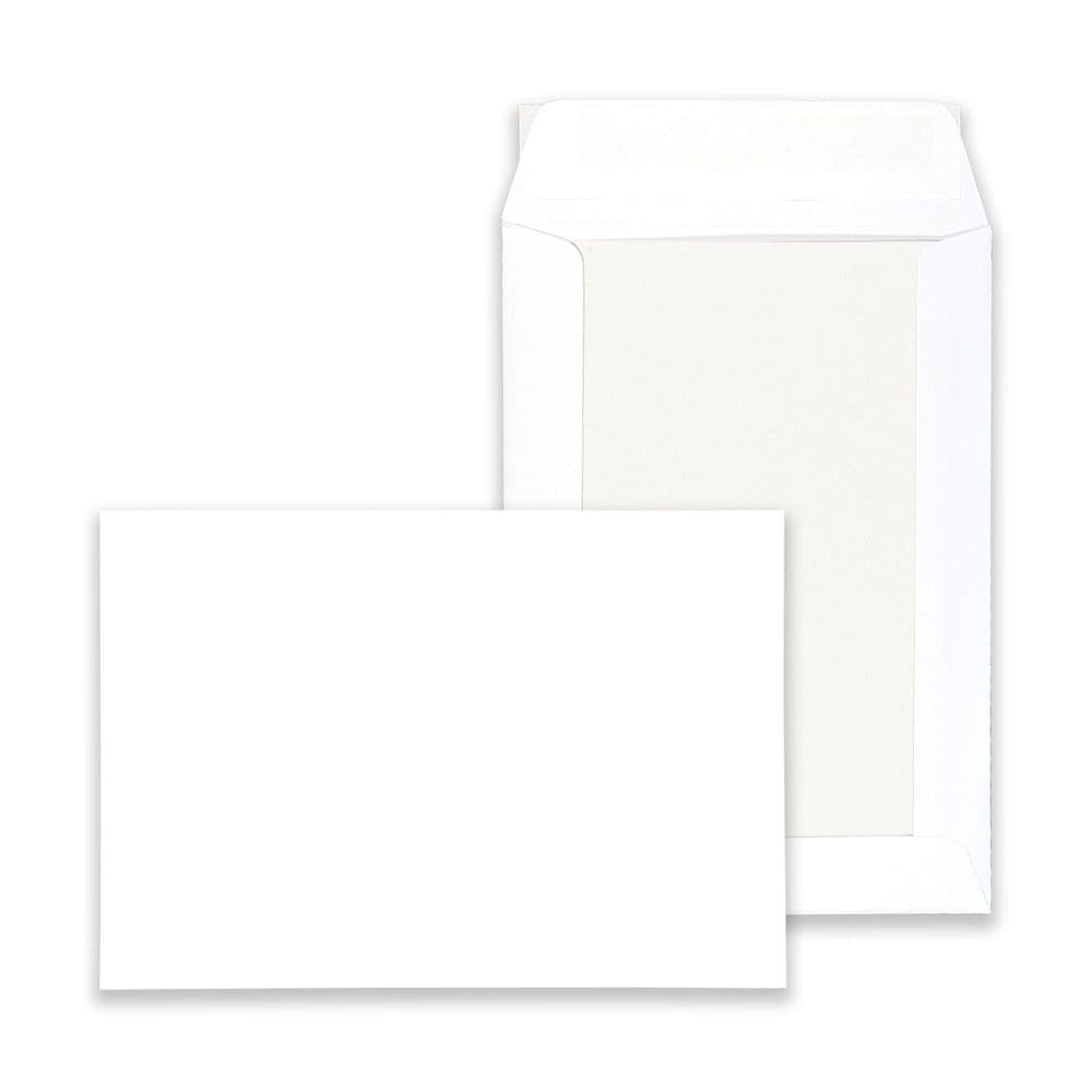 A4 / C4 Ultra Lightweight White Board Backed Envelopes - 100 Envelopes ...