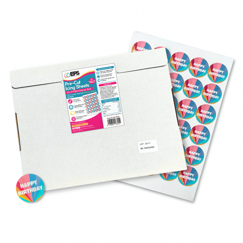 EPS Pre-Cut Icing Sheets - 1.5