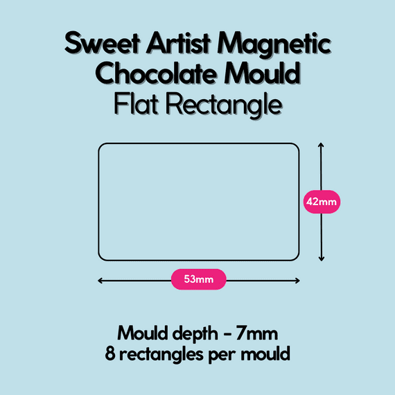 Sweet Artist® Professional Polycarbonate Chocolate Mould with Magnetic Base