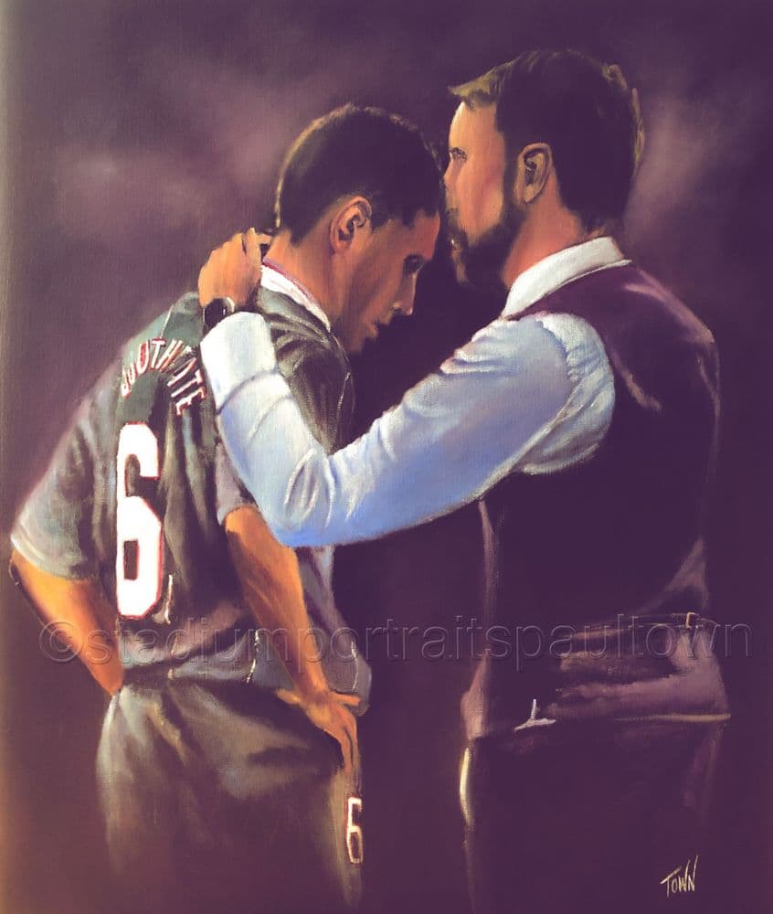 Redemption Gareth Southgate box canvas 30 x 20