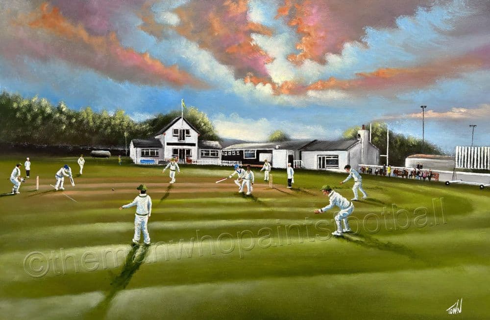 Baildon Cricket Club - 20 x 30 Box Canvas