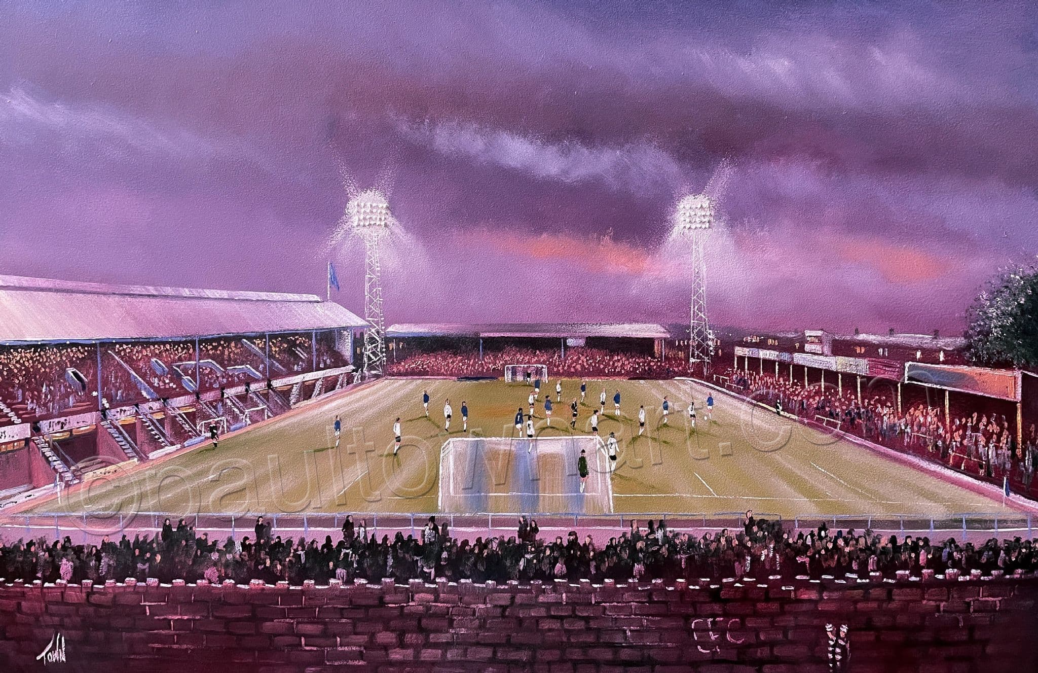 Saltergate Chesterfield- 20 x 30 approx poster print