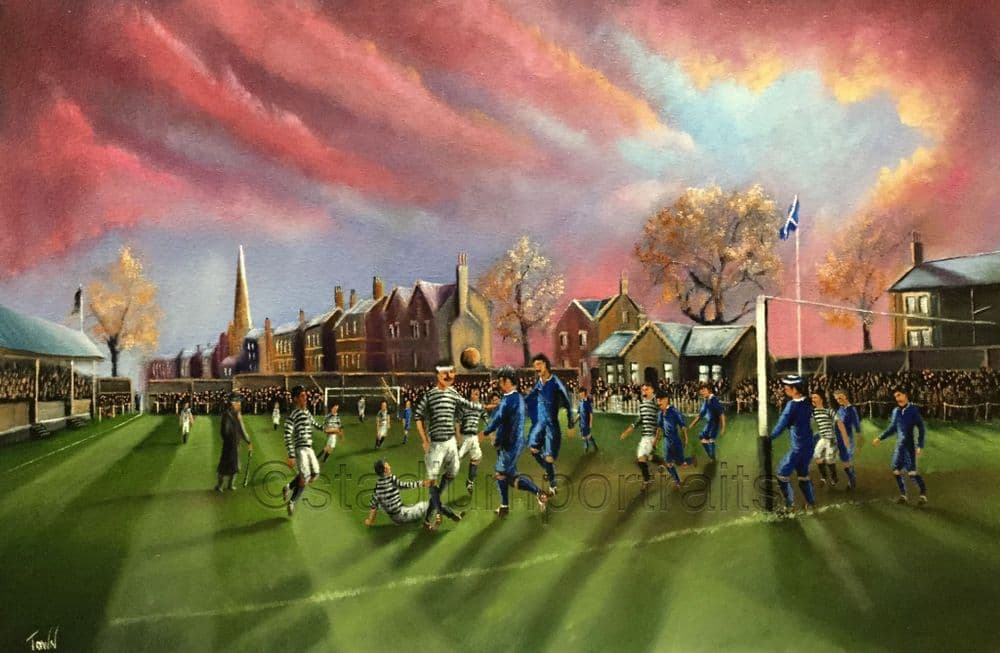 The First Hampden Park - 20 x 30 Box Canvas Print