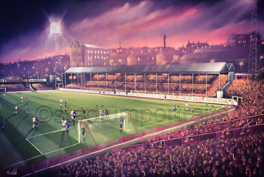 Valley Parade 1982 Bradford City v Manchester United Milk Cup 3rd ...