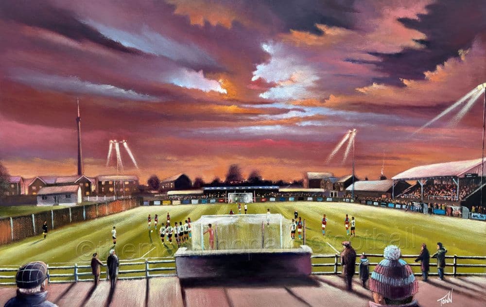 Welfare Ground Emley AFC A3 print