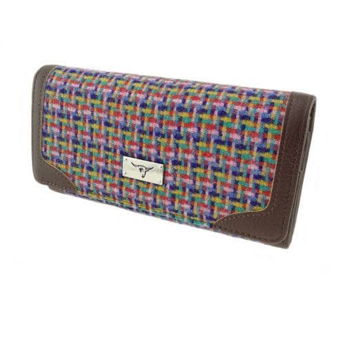 Harris Tweed Jazzy Weave Long Wallet