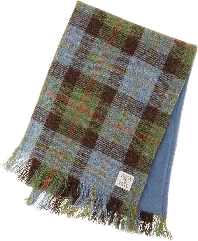 Harris Tweed MacLeod Tartan Scarf