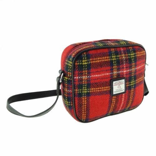 Harris Tweed Royal Stewart Tartan Mini Shoulder Bag