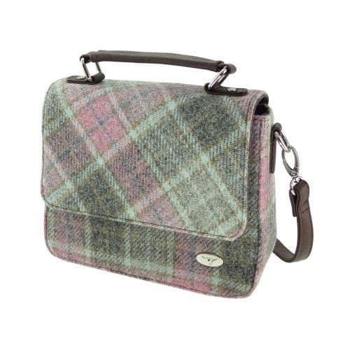 Harris Tweed Soft Pink Buchanan Shoulder Bag