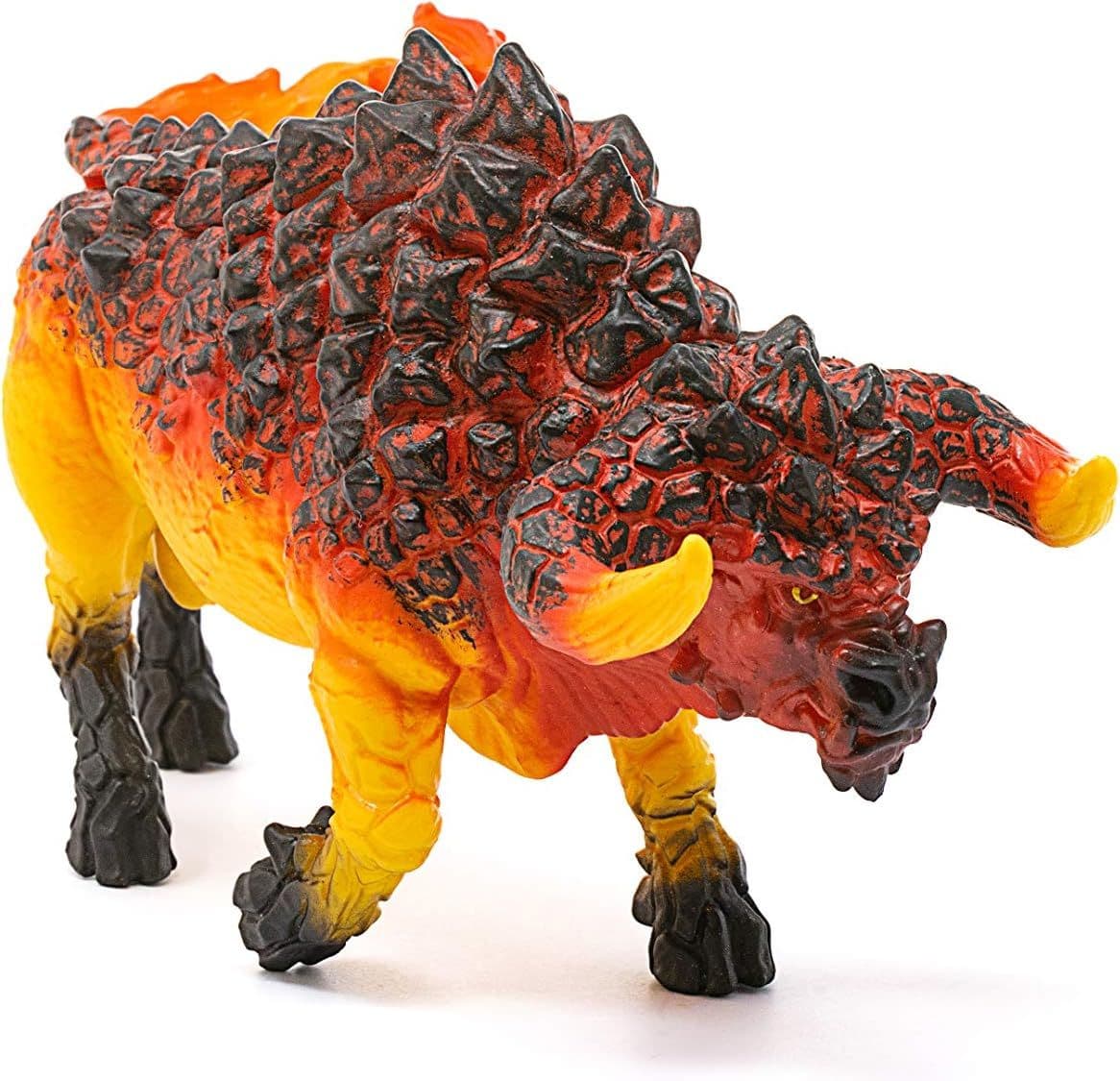 SCHLEICH Eldrador Creatures Fire Bull Mythical Creature Lava Fire ...