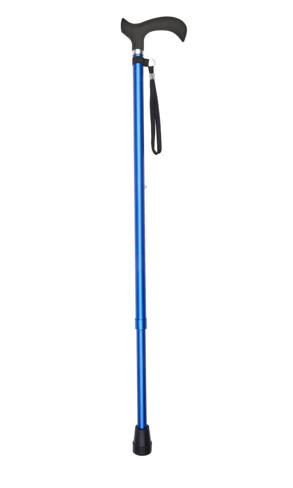 Scottish Blue Extra Long Adjustable Walking Stick
