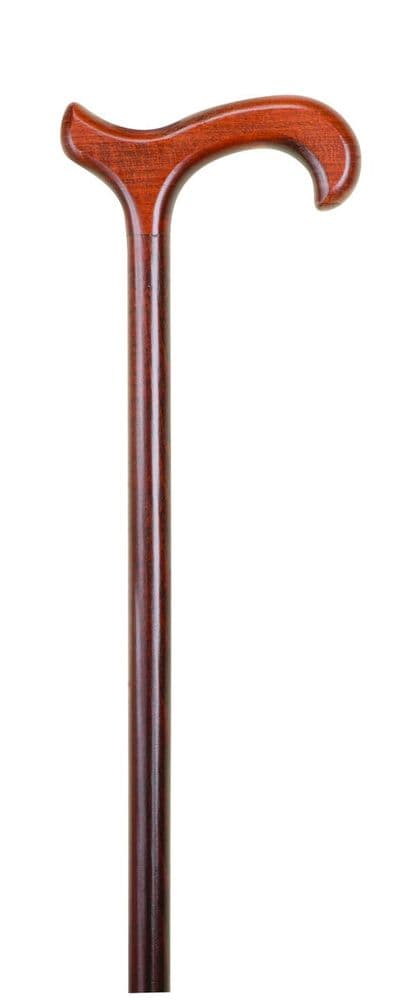 Scottish Brown Derby Handle Wooden Walking Stick
