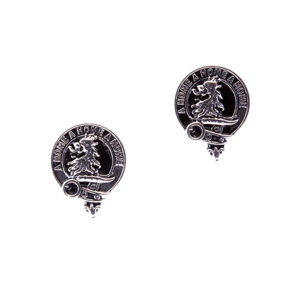 Traditional Scottish Clan Crested Cufflinks Home Made in Scotland