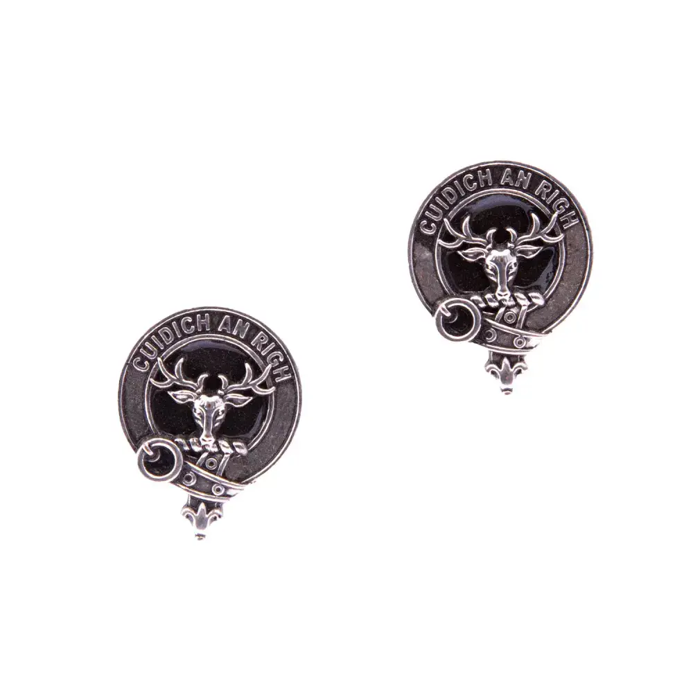 Traditional Scottish Clan Crested Cufflinks Mackenzie Of Seaforth