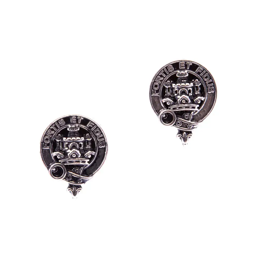 Traditional Scottish Clan Crested Cufflinks Maclachlan Made in Scotland