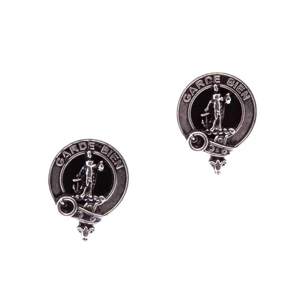 Traditional Scottish Clan Crested Cufflinks Montgomery Made in Scotland
