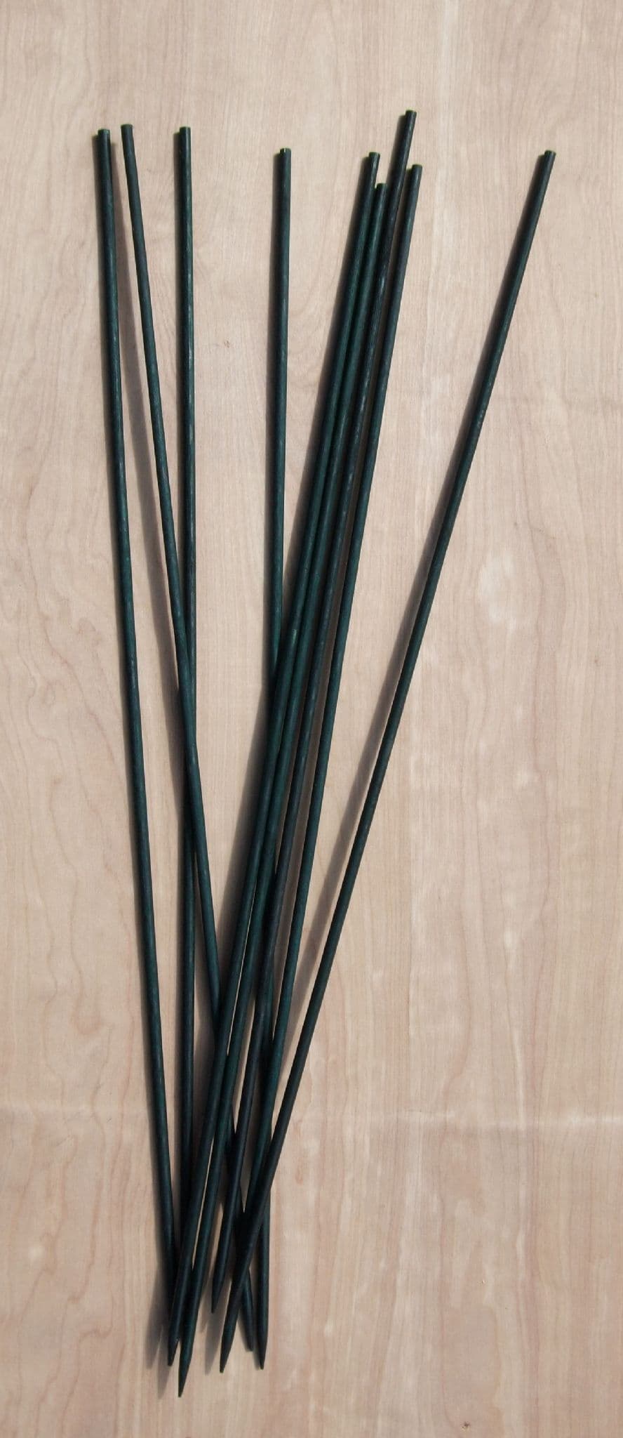 10 x 60cm Split Green Canes