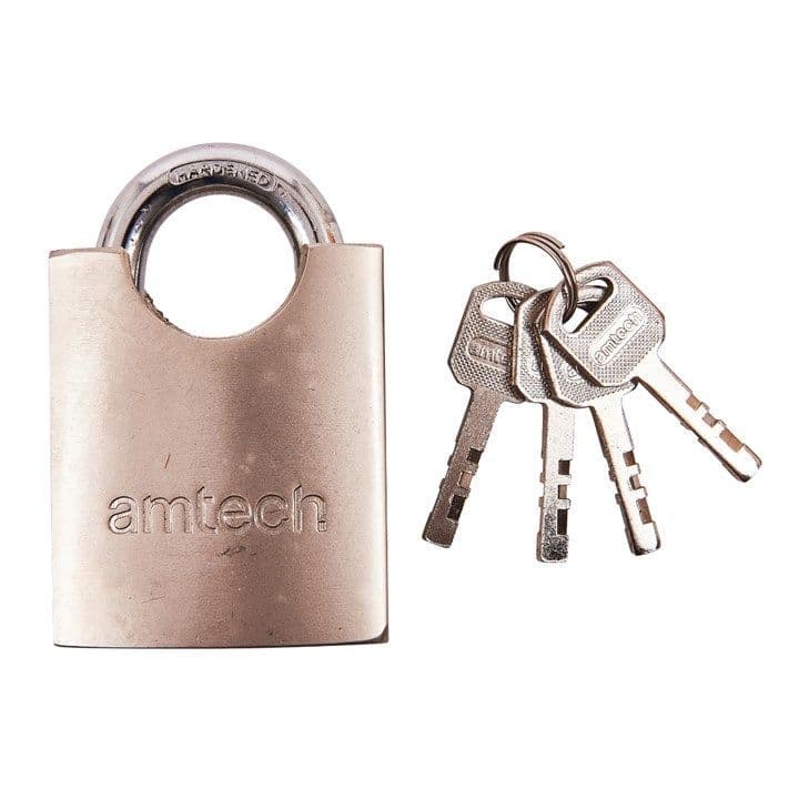 60mm Steel Padlock by Amtech Tools T1630
