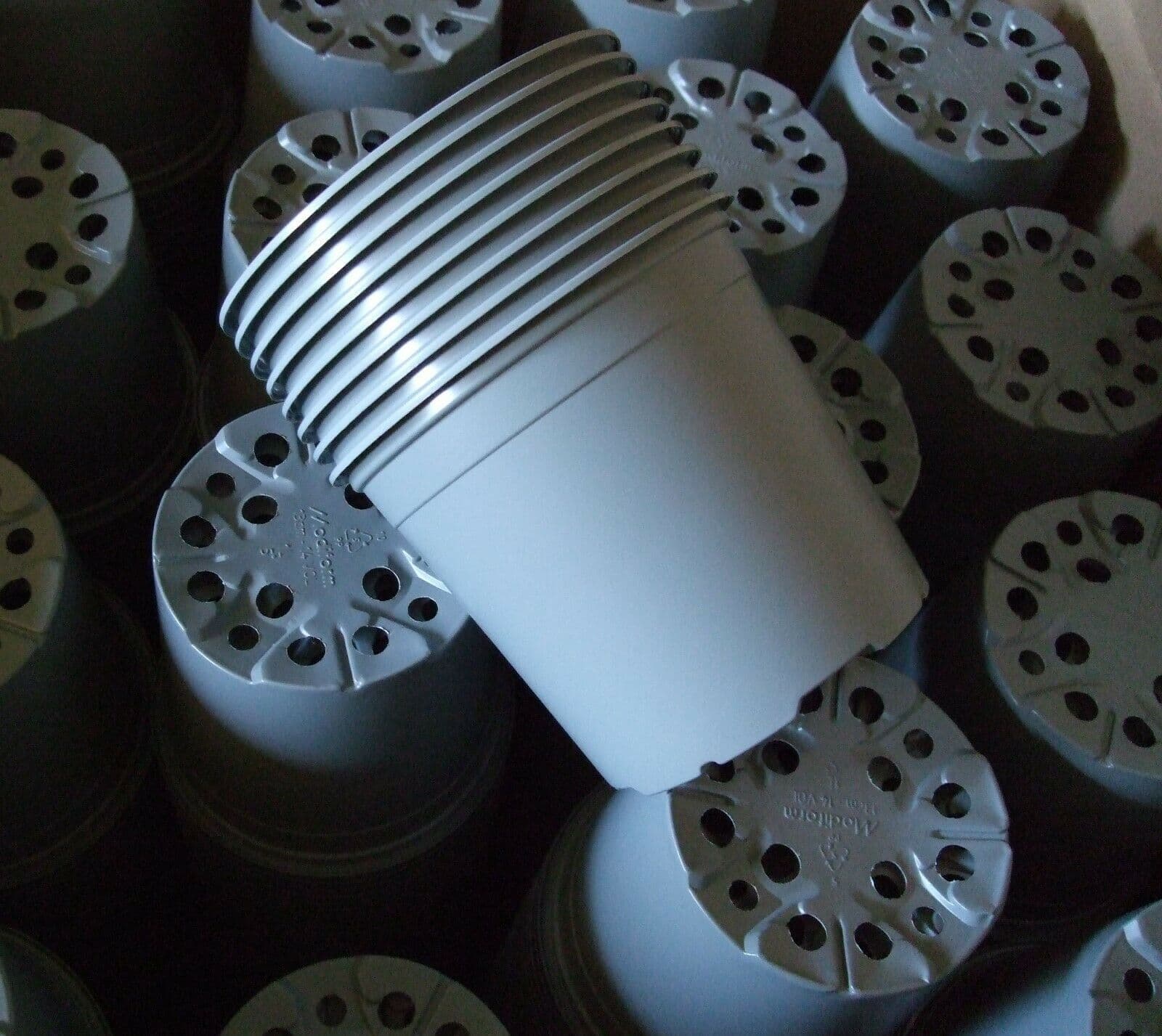 Choose Your Quantity 2 Litre Grey Plant Pots