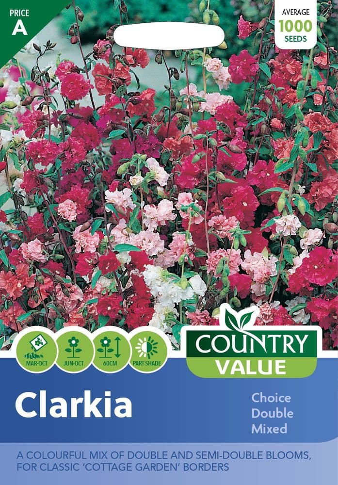 Clarkia Choice Double Mixed