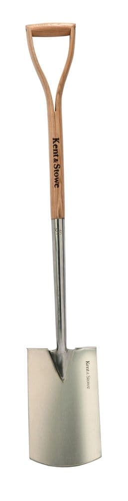 Kent and Stowe Stainless Steel Digging Spade