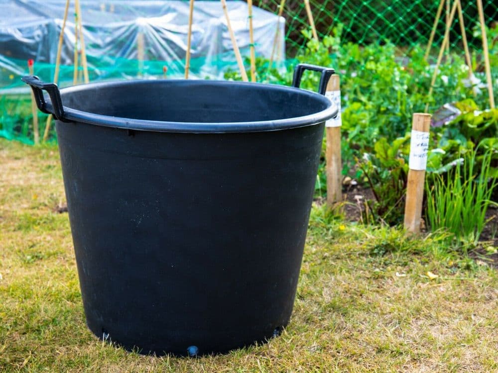 Large 65Litre Plant Pot For Fruit Trees Shrubs Vegetables Patio Tub ...
