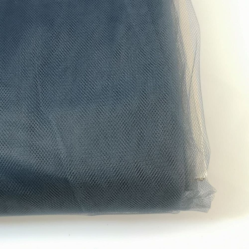 Navy Blue Soft Tulle Nylon C39 UK