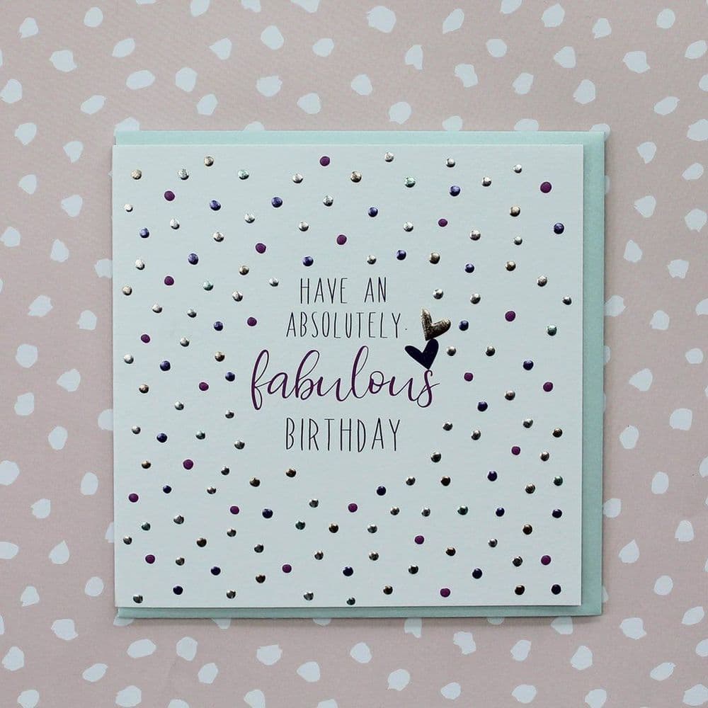ABSOLUTELY FABULOUS BIRTHDAY CARD