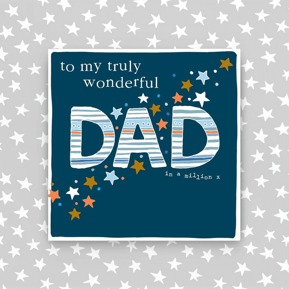 TRULY WONDERFUL DAD CARD