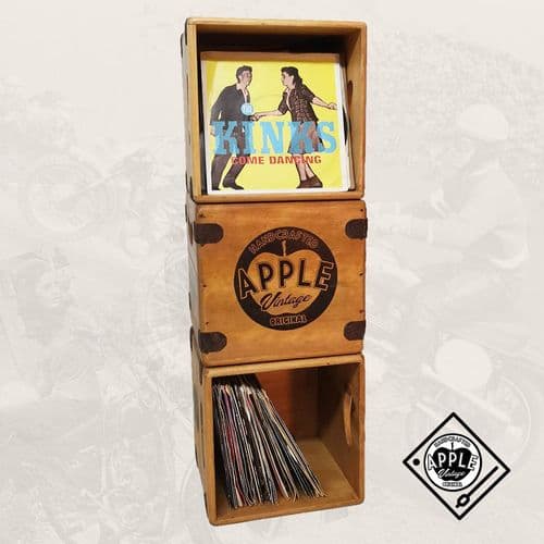 7 Inch Record Boxes Handcrafted Vintage Vinyl Crates