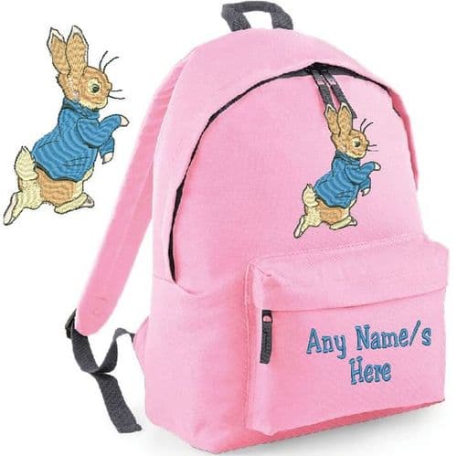 PETER RABBIT Rucksack/Backpack with any name