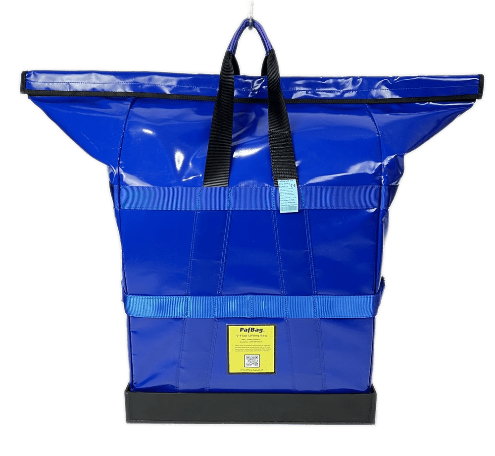 125 Litre Water Resistant V-Flap Lifting Bag with Drag Tray