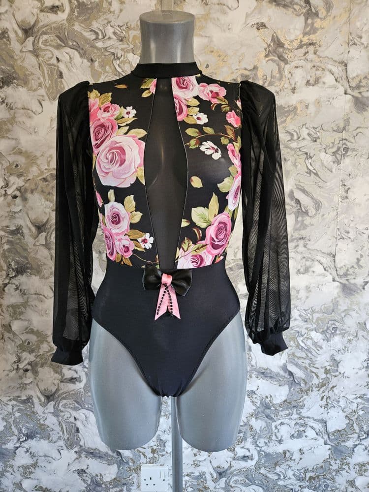 MIDNIGHT ROSE Leotard 3