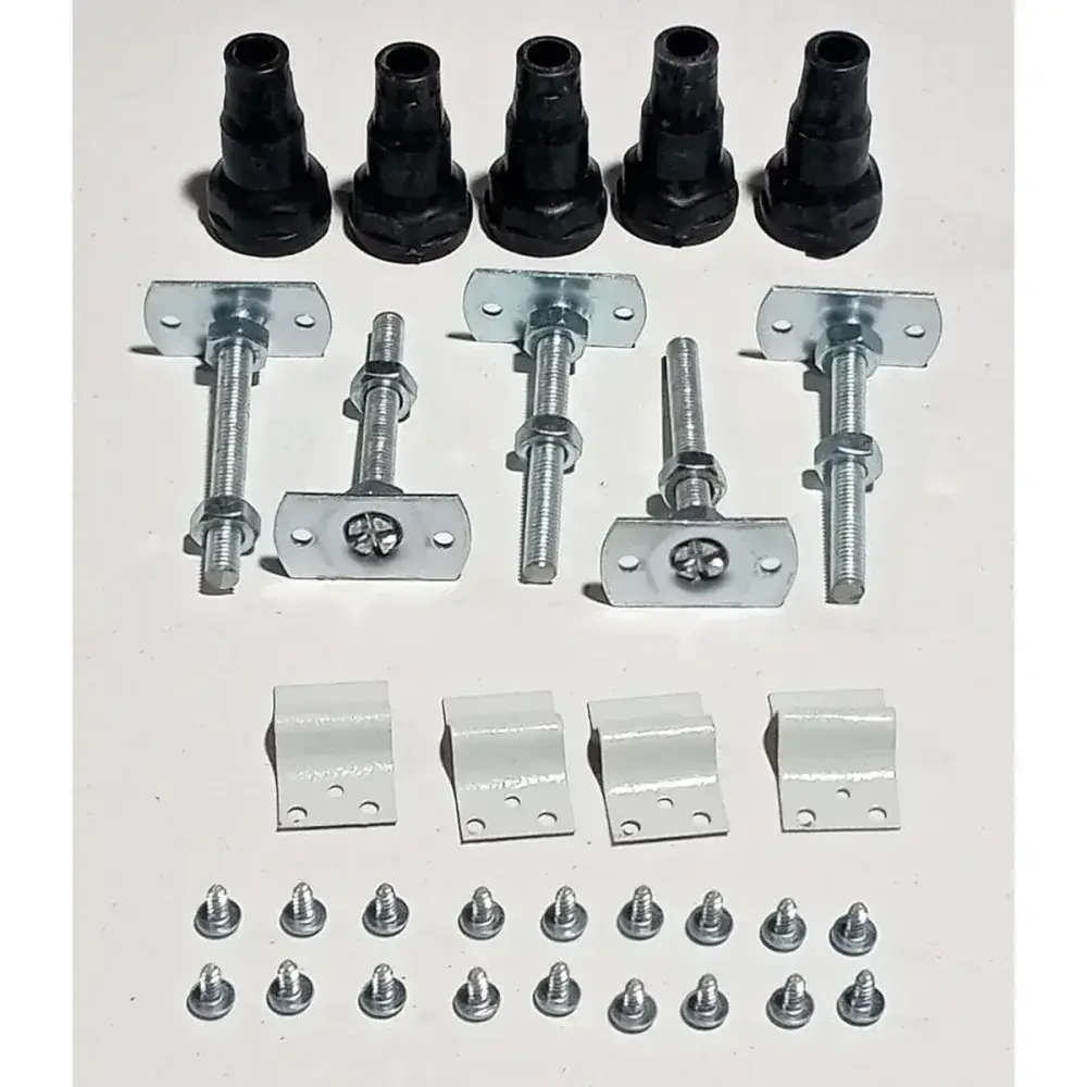 //2Go 45mm Low Profile Offset & Quadrant Riser Set - White