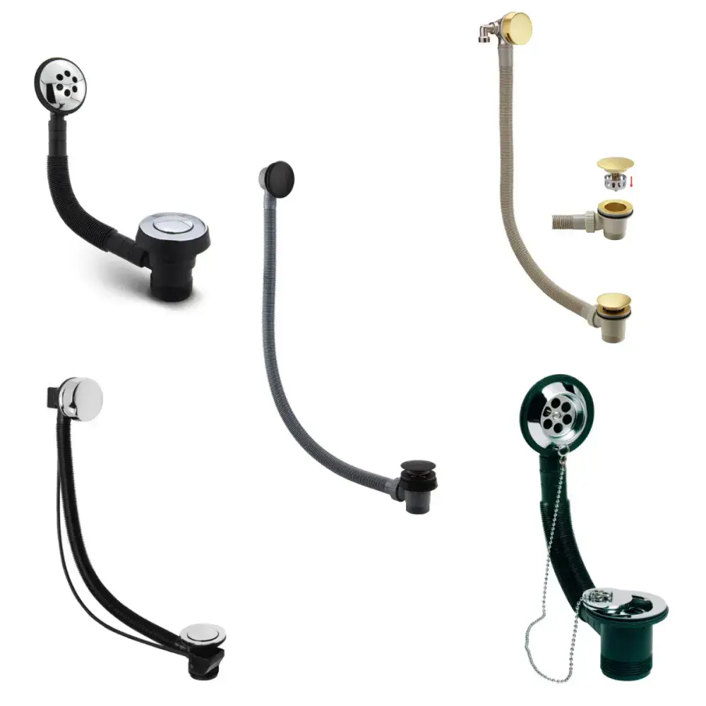 Bath Wastes - Various Colours - Various Styles